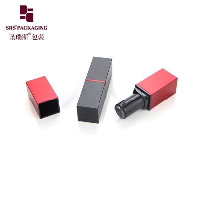 Cina forma quadrata 3.5g cosmetici eleganti al dettaglio rossetto tubo di imballaggio in vendita