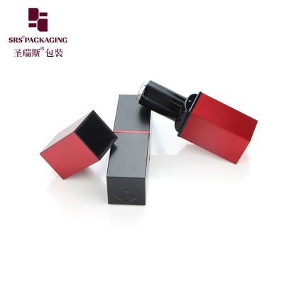 Cina forma quadrata 3.5g cosmetici eleganti al dettaglio rossetto tubo di imballaggio in vendita