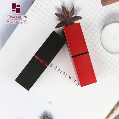 Cina forma quadrata 3.5g cosmetici eleganti al dettaglio rossetto tubo di imballaggio in vendita