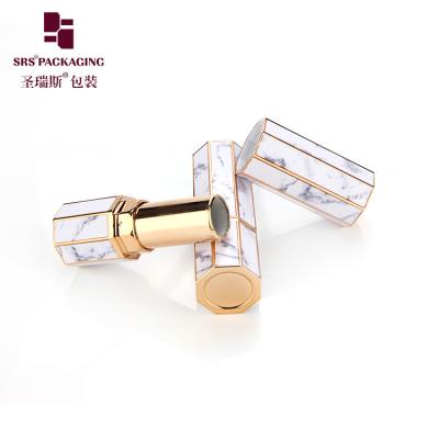 Cina forma ottagonale unica mini modello personalizzato tubo di rossetto vuoto in vendita