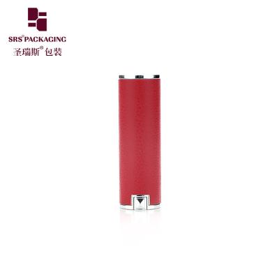 Cina stocks rosso lusso all'ingrosso vuoto a forma rotonda campione tubo di rossetto in vendita