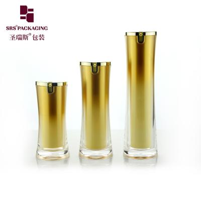 Cina Produttore di imballaggi cosmetici a forma quadrata bottiglia senza aria da 1 oz in vendita