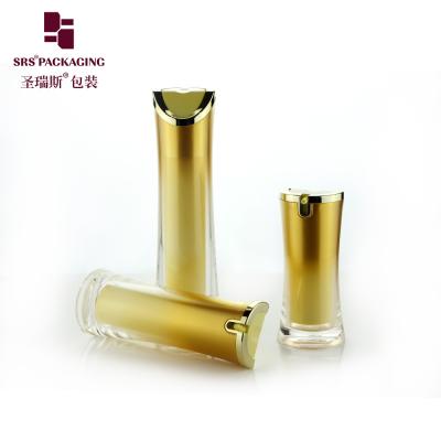 Cina Produttore di imballaggi cosmetici a forma quadrata bottiglia senza aria da 1 oz in vendita