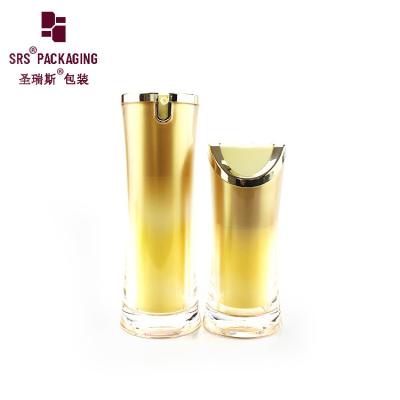 Cina Produttore di imballaggi cosmetici a forma quadrata bottiglia senza aria da 1 oz in vendita