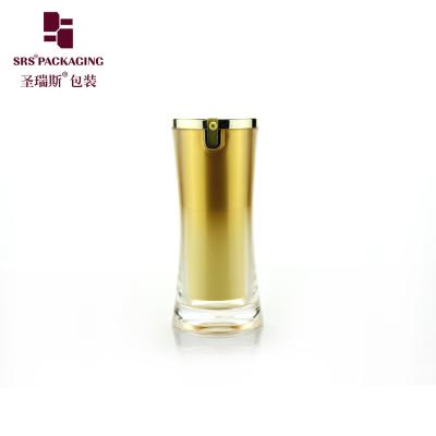 Cina Produttore di imballaggi cosmetici a forma quadrata bottiglia senza aria da 1 oz in vendita