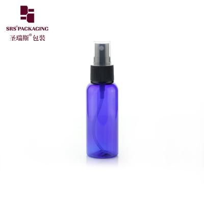 Cina Bottiglia a spruzzo rotonda da 50 ml in PET in plastica a colori personalizzati in vendita
