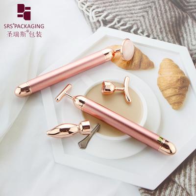 Cina imballaggio cosmetico di lusso giada massaggio testa vibratore elettrico beauty bar in vendita