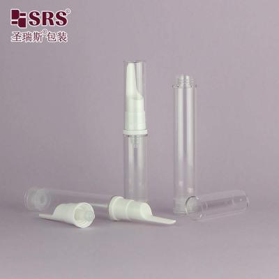 중국 5ml 10ml 12ml 15ml 빈 투명 눈 세움 플라스틱 병 공기 없는 판매용