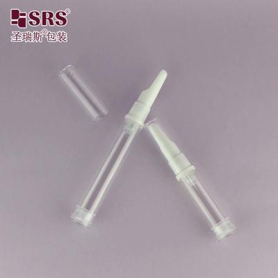 중국 5ml 10ml 12ml 15ml 빈 투명 눈 세움 플라스틱 병 공기 없는 판매용