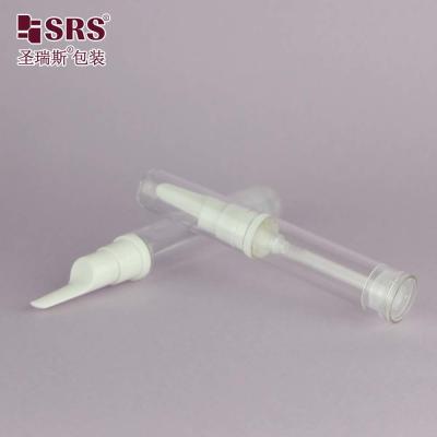 중국 5ml 10ml 12ml 15ml 빈 투명 눈 세움 플라스틱 병 공기 없는 판매용