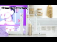 A0035 7.5 ml 10 ml 15 ml PP vacuüm oogcrème rolflessen met beveiligde snaplock drukkap