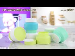 SRST-80g 100g PP PCR Ronde Nieuw ontwerp Body Scrub Creme Jar Container milieuvriendelijk materiaal Verpakking
