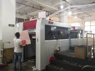 China Precision Driven Automatic Die Cutting Machine Max Paper Size 1060*760mm for sale