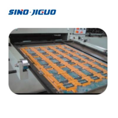 China Corrugated Creasing Used Die Cutter Accurate ±0.1mm Max Paper Size 810×610mm 250 Tons for sale