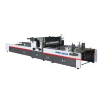 China Automatic Paper Box Window Patching Machine 730x650mm 8000s/h with Corner Cutting for sale