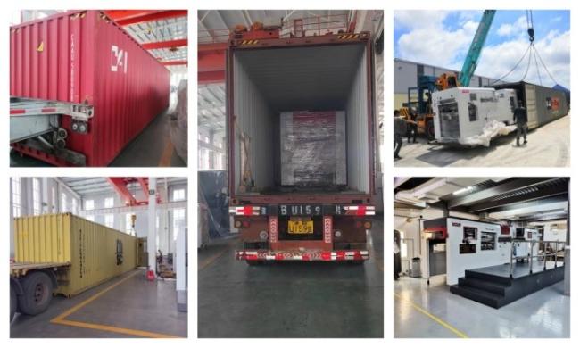 Corrugated Board Package Box Die Cutting And Stripping Machine Lead Edge Feeding Cigarette Case Wine Box Gift Box