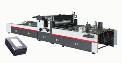 China SINO JIGUO TC-1250A Automatic Windows Patching Machine Max. Film Size 960*420mm Cardboard 150-1500g/m for sale