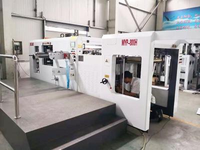 中国 カードボード紙 厚さ 120-1500gm 自動窓パッチングマシン 角切断 巻き込み機能 販売のため