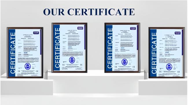 Exhibition display of die cutting machines