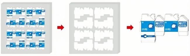 Close-up view of SJG-1300 stripping mechanism