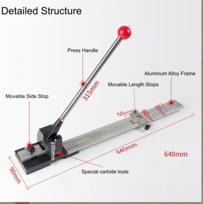 China Creasing Matrix Cutter Be Used With Automatic Die Cutting Machine Automatic Creasing Strip Cutter for sale
