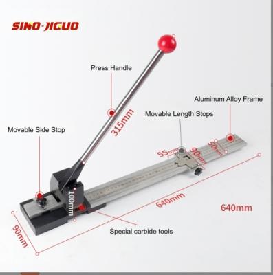 Creasing Matrix Cutter Precision Creasing Strip Cutting Equipment