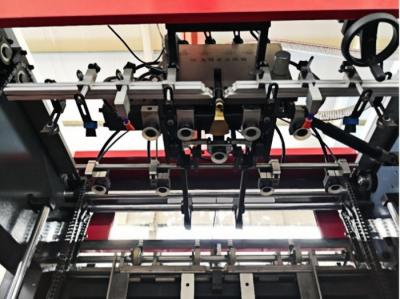 China JIGUO MY-800H All-in-One Automatic Die Cutting And Creasing Machine For Adhesives And Packaging Box for sale