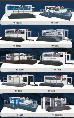 China  JIGUO MY-800H Automatic Die Cutting Machine Perfect For Label Cardboard Box And Garment Tag Production for sale