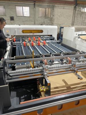 China JIGUO ZWC-1700-1 Paper Sheeter Cutter Machine，Reference weight of cutting paper：50-500g/m2，Maximum cutting meter speed：300m/min for sale