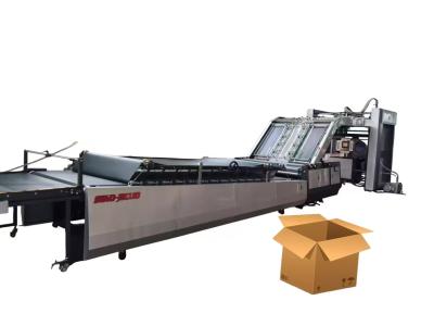 China JIGUO FMZ-1650 Middle Speed Automatic Flute Laminating Machine ,Max laminating size:1650mm×1600mm,Working speed:0-100sheets/min 7000s/h for sale