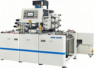 China Economical 20-Ton Pressure Automatic Hot Foil Stamping Machine For Printing Packaging Boxes for sale