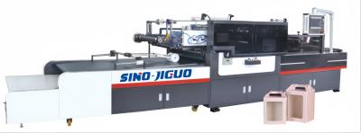 China JIGUO TC-1100S Automatic Servo Hot Stamping Machine,Max. sheet size (mm):1100*850mm,Film Sheet Thickness (mm):0.03-0.3,Max. Working Speed:≤ 30000s/h (Depend on different product size). for sale