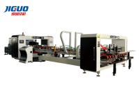 China AFSH-2600 Automatic Folder Gluer Machine 2400mm Max Length 220pcs/min Speed for Corrugated Cardboard Box Production for sale