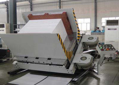 China 1700x1200mm Automatic Paper Stacker Machine Dust Removing Paper Pile Turner for sale