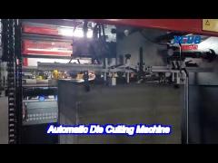 hot embossing and die cutting machine creasing 1070x770mm cardboard papers