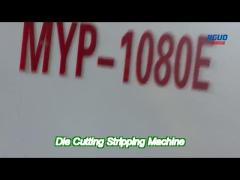 7500s/h creasing and die cutting machine stripping craft paper boxes