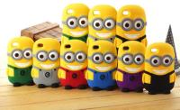 China Despicable Me Silicone Phone Case for iPhone 5 3D Cartoon Protective Cover for sale