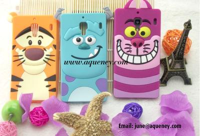 Animal shape mobile phone silicon case for new Galaxy S5 I9600