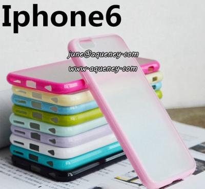 China New mobile phone case, TPU + PC Phone case cover for Iphone 6 for sale