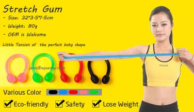 Buy sport products silicon stretch gum,fitness jelly body stretch with factory price
