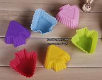 China Food Grade Silicone Tree Shape Cake Mold 7x6.8x3.1cm Custom Color for sale