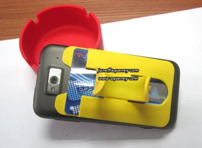 China Selling Hot Silicone Phone Stand,Silicone Wallet for cell phone for sale