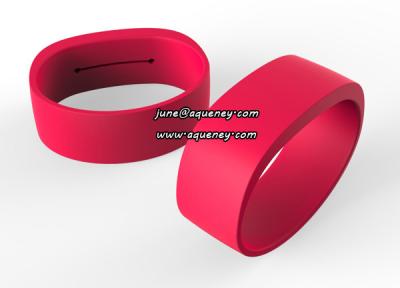 China New design Silicone Pocket Band, Custom color wristband with hidden pocket factory