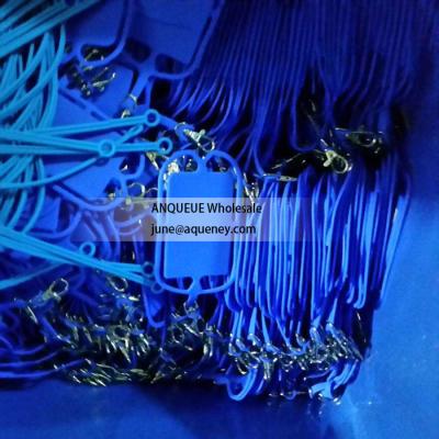 China ANQUEUE NEW OEM silicone credit card holder wallet /smart phone card wallet with lanyard for sale