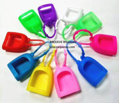 2017 wholesale silicon cover for hand gel,hand sanitizer silicone holder