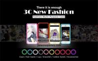 China Silicone Elastic Phone Case Bumper Frame Universal Fit 4.5-7 Inch Eco-Friendly for sale