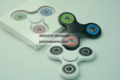 China NEW LED fidget spinner 608 hybrid Ceramic Bearing hand spinner toy spinner fidget,Various color with LED for sale