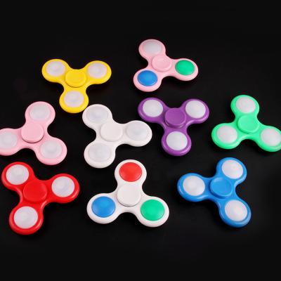 China NEW LED fidget spinner 608 hybrid Ceramic Bearing hand spinner toy spinner fidget,Various color with LED for sale