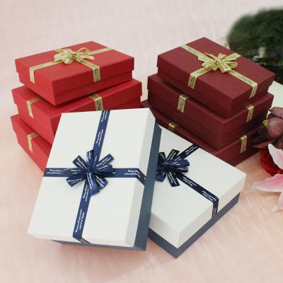 Wedding Decoration Chocolate Box Candy Box 3D hollow Ribbon Laser Cutting Gift Box For Wedding Favor