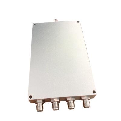 China 500-6000MHz SMA Female 4 Way Wilkinson Power Divider Combiner for sale